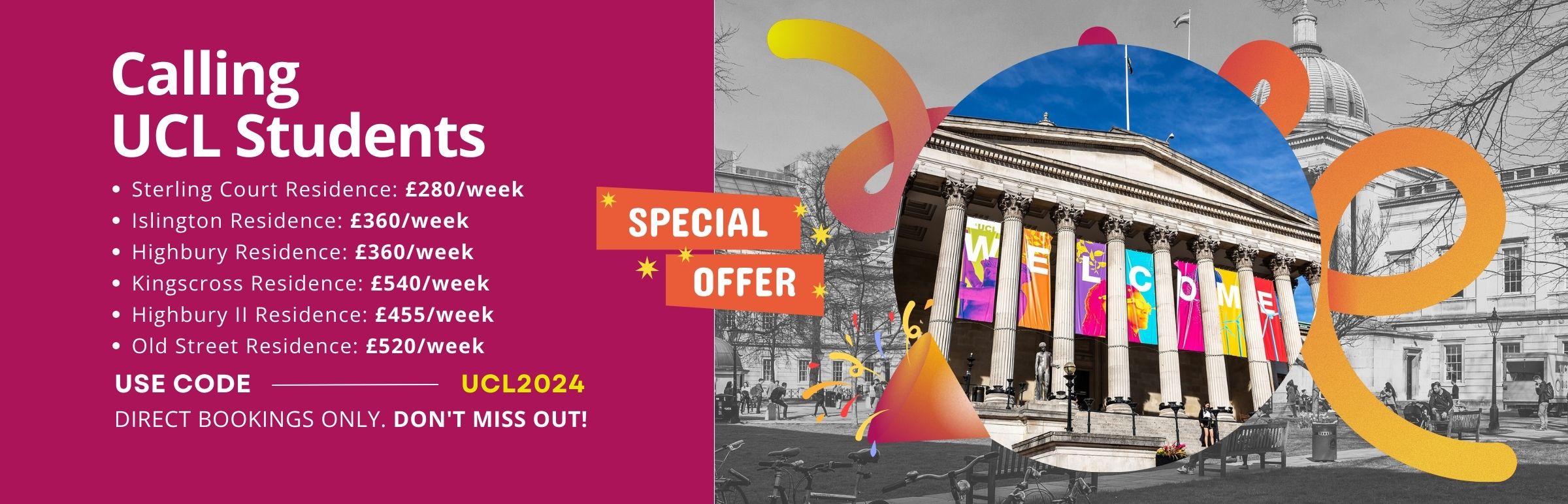 Calling University College of London Students | GoBritanya